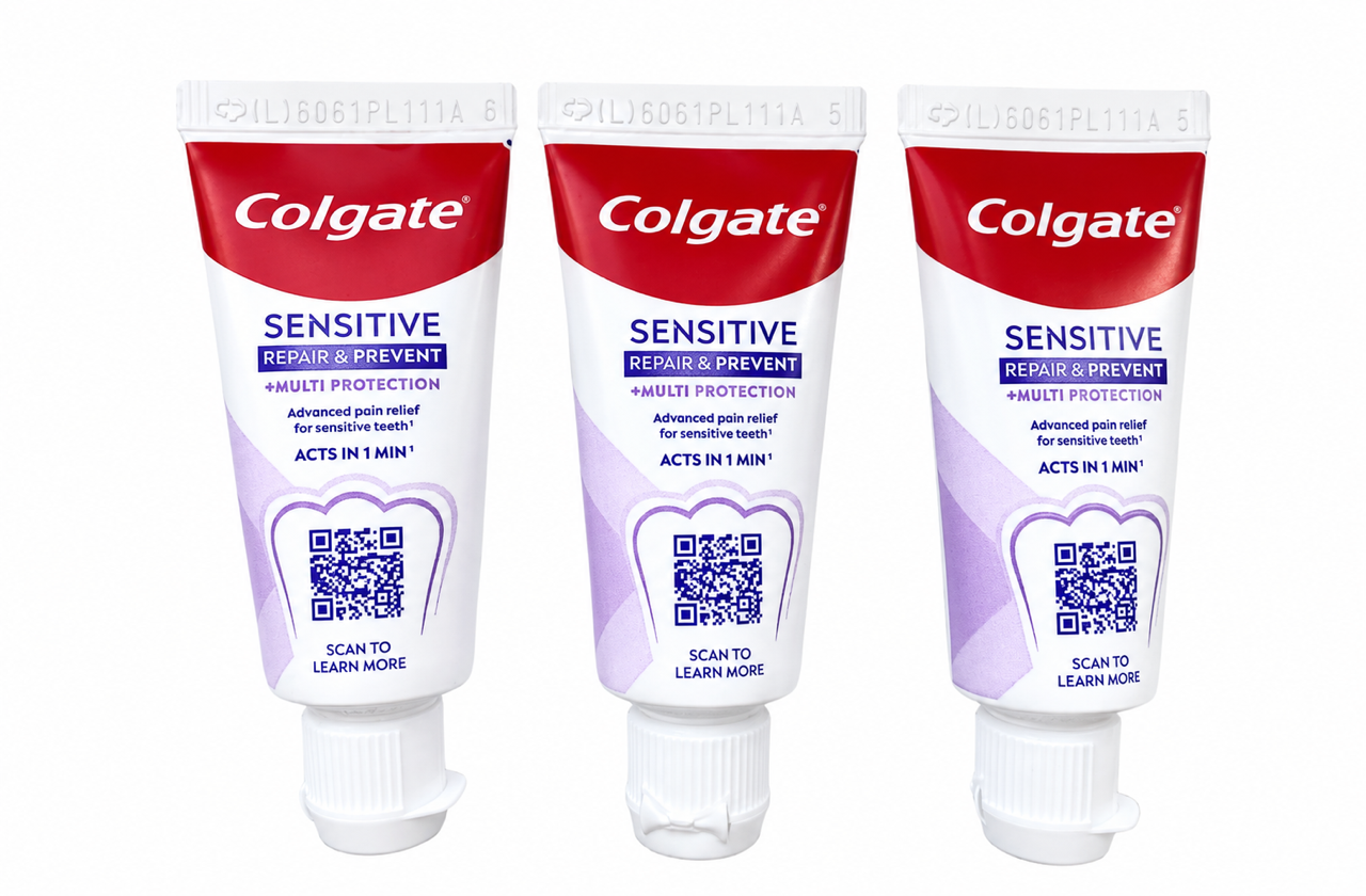 Colgate Sensitive Repair & Prevent Travel Pocket Size Toothpaste 3 x ...