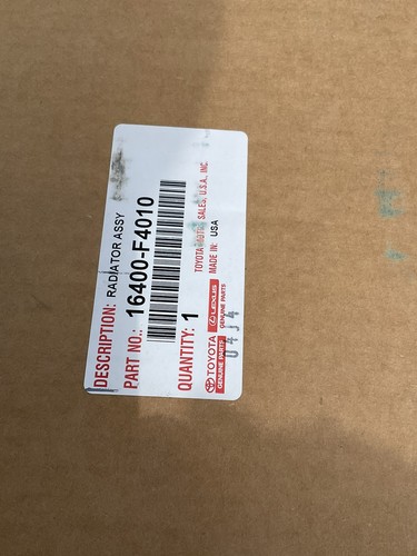 For Toyota Tundra 2022-2024 Toyota 16400F4010 Radiator for sale online ...
