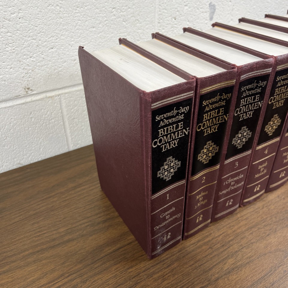 SEVENTH-DAY ADVENTIST Bible Commentary Set Volumes 1-7 Genesis ...