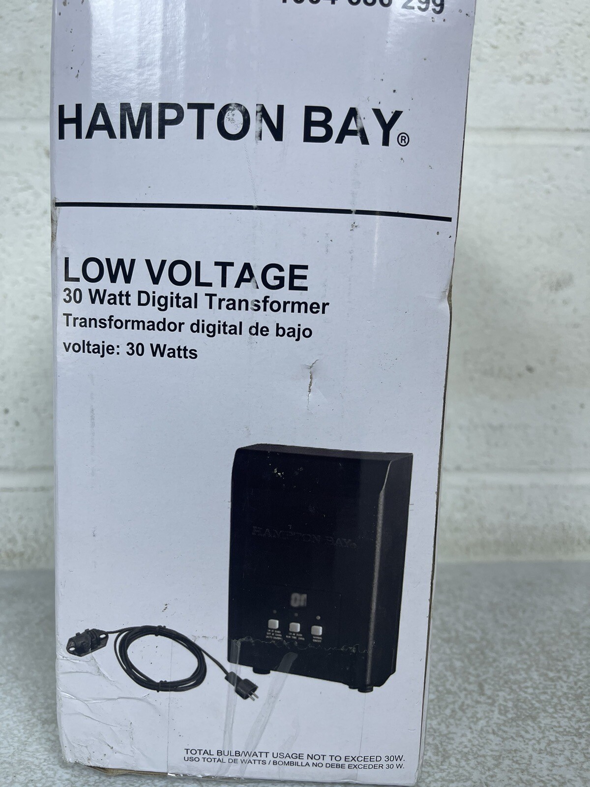 Hampton Bay Low-Voltage 30-Watt Landscape Lighting Transformer with Dusk to Dawn | eBay