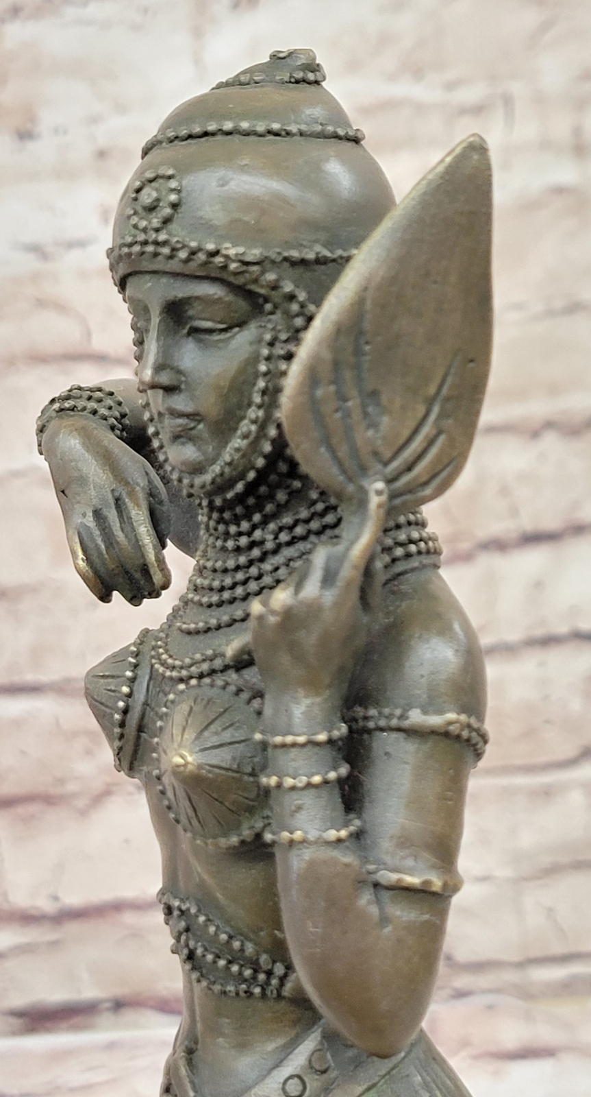 Middle Eastern Arabian Princess Bronze Sculpture Statue Figure Art Deco ...