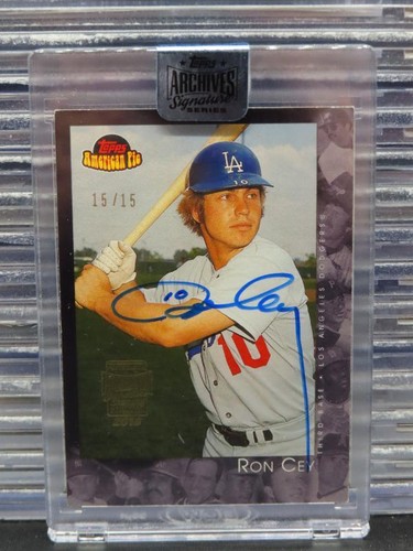 2018 Topps Archives Signature Series Ron Cey 2011 Topps American Pie ...