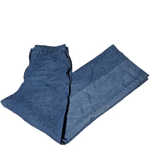 JM Jeans Womens Plus Size 16 Wide Leg High Waist Medium Wash Denim ...