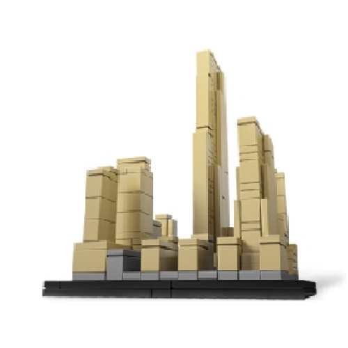 LEGO Architecture Rockefeller Center 21007 NEW PARTS - 99.99% Complete ...
