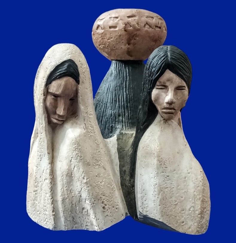 Austin Acoma Pueblo Earth Wind Fire Spirits Native Women Bust Sculpture ...