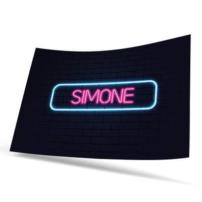 Poster A1 Neon Sign Design Simone Name #353507 | eBay