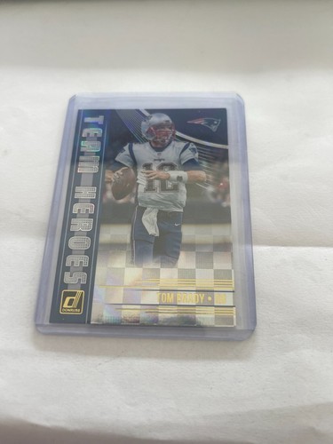 TOM BRADY 2018 Panini Donruss TEAM HEROES Foil Insert Football Card ...
