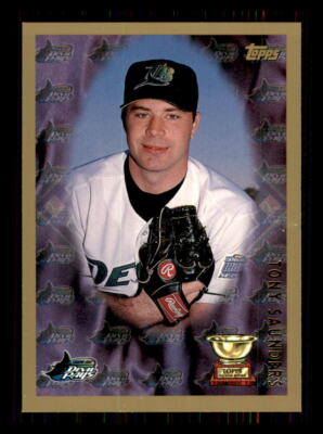 1998 Baseball Topps Tony Saunders Tampa Bay Devil Rays #497 AS RC | eBay