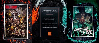 Call of Duty Black Ops 3 Hughes Shadows of Evil & Bisley The Giant LE ...