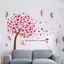 Walplus Wall Stickers Combo HUGE Pink Tree Plus Fairies - Office Home ...