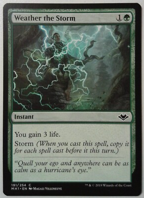 Weather the Storm *Common* Magic MtG x1 Modern Horizons | eBay