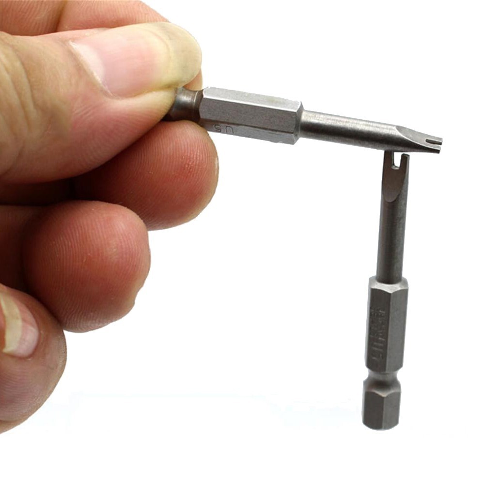 Professional Magnetic U Shaped Screwdriver Bits 5PCS 14 Hex Shank 50mm ...