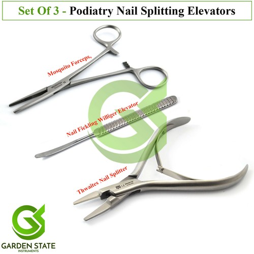 Podiatry Surgery Kit Ingrown Side Nails Splitter Fickling Nail ...