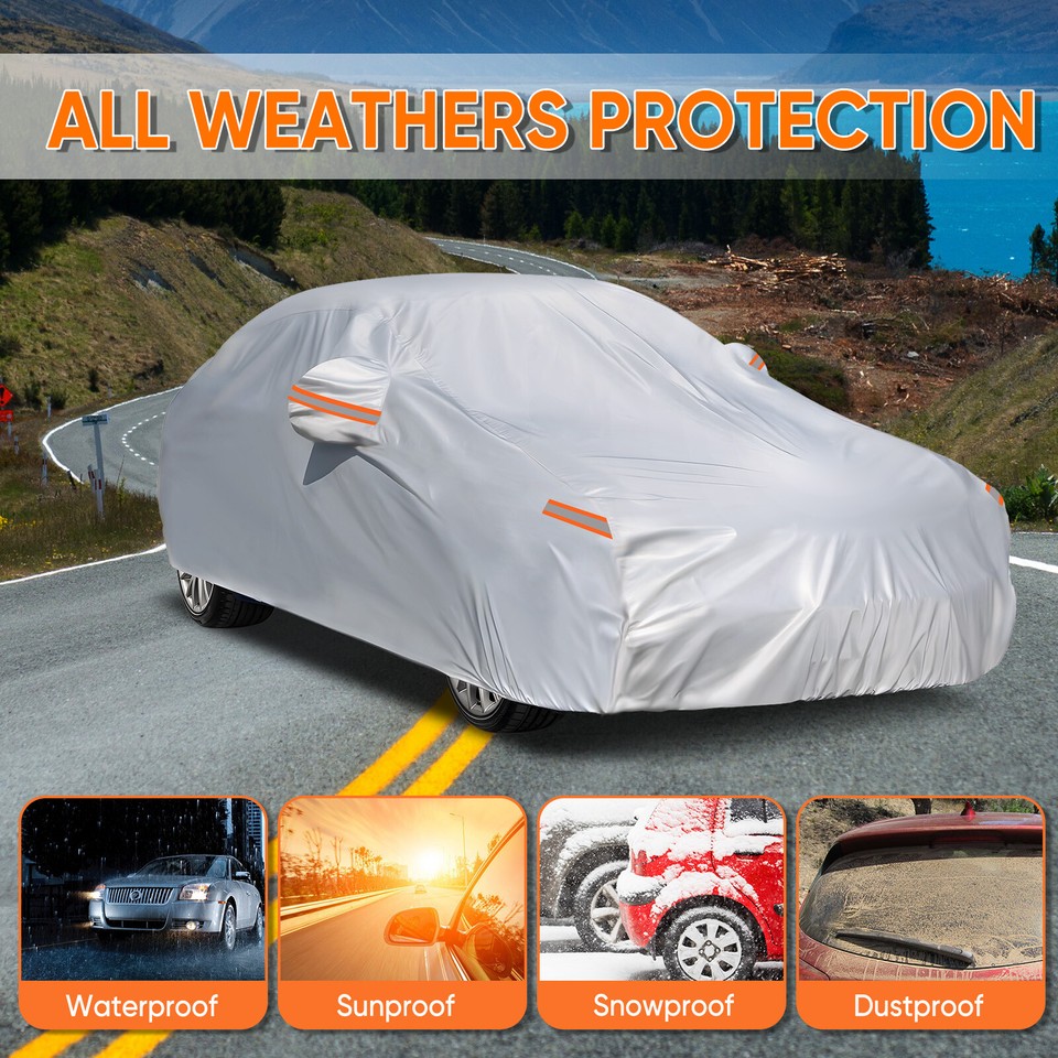 Car Cover Waterproof Outdoor UV Resistant For Mercedes-Benz E350 E500 E ...