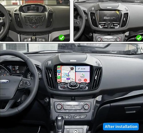 64G Car GPS Radio Navigation Head Unit Stereo For Ford Escape 2013-2019 ...