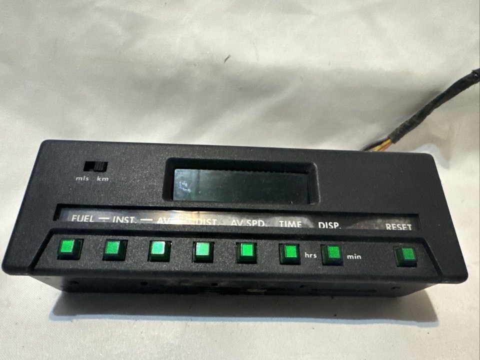 1980-87 Jaguar XJ6 XJS Fuel TRIP COMPUTER Dash Panel Display Unit LUCAS ...