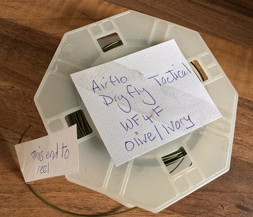 Airflo Dry Fly Tactical Fly Line WF4F In Excellent Condition | eBay UK