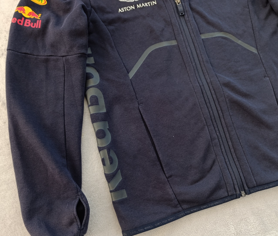 Puma Red Bull Racing Motorsport F1 Formula One 1 mens Hoodie Zip ...