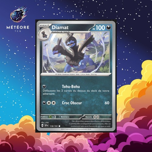 Carte Pokémon Diamat 118/191 Étincelles Déferlantes Français | eBay