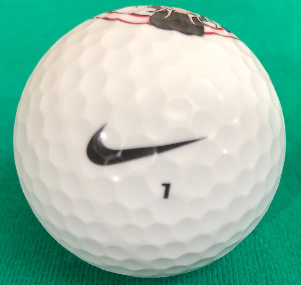Golf Ball Collectible Embossed Bubba Gump Chicago Shrimp Nike | eBay