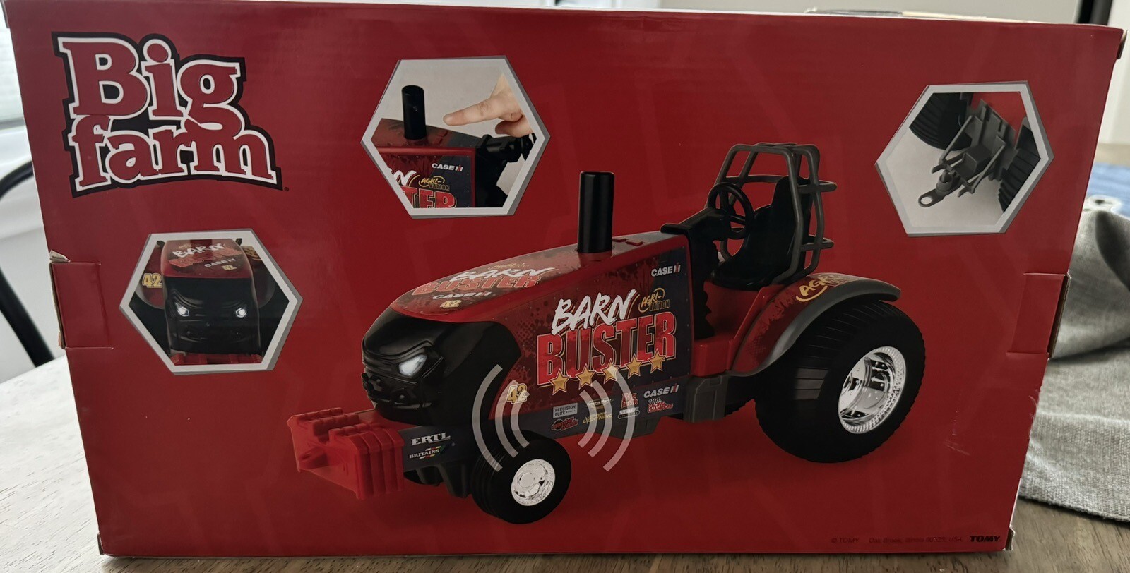 ERTL 1/16 Big Farm Case IH Barn Buster Pulling Tractor 47465 for sale ...