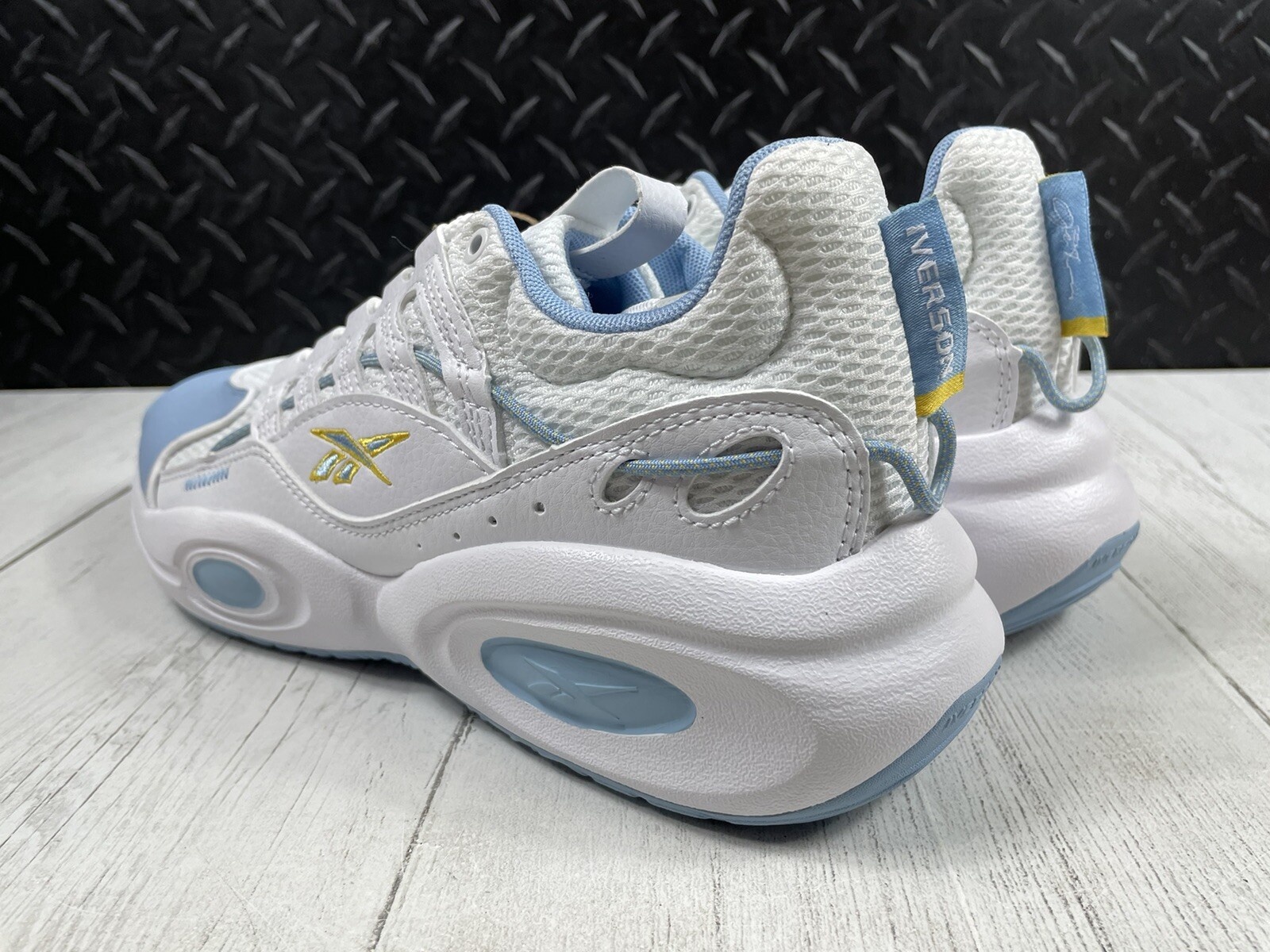 SIZE 7-REEBOK SOLUTION MID ALLEN IVERSON ‘DENVER NUGGETS’ HR1833 ...