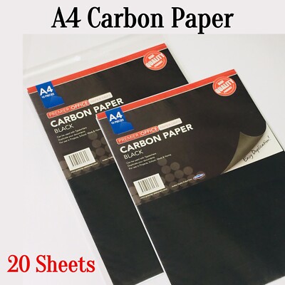 A4 Carbon Paper Duplicate Document Typewriter For School/Home Work ...
