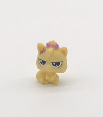 Littlest Pet Shop Lps Teensy Tiny cat Kitty Kitten Grumpy messy long ...