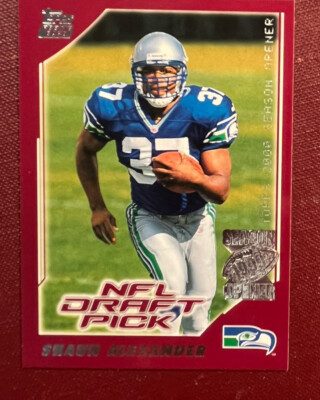 Shaun Alexander 2000 Topps Season Opener Rookie Card #206 (BIGJ’S ...