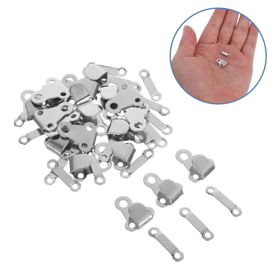 20 Pcs Dress Hook and Eye Closure Fasteners for Clothing Sewing Hooks ...