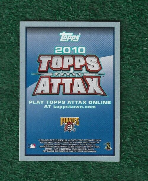 ANDREW McCUTCHEN - 2010 TOPPS ATTAX BASE CARD - PITTSBURGH PIRATES ...