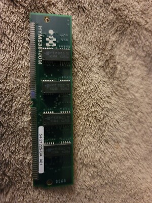 HYM536100M 4MB 70NS 72-PIN SIMM PARITY FPM RAM MEMORY MODULE - VINTAGE ...
