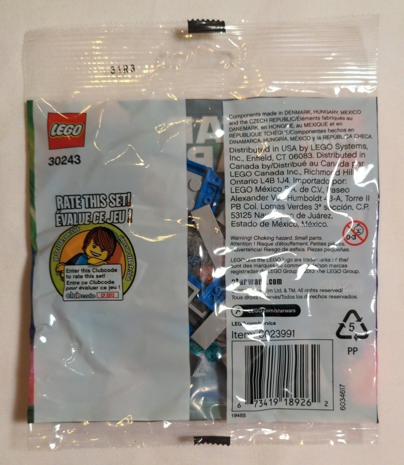 NEW! Lego Star Wars 30243 Umbaran MHC 2013 HTF Retired Sealed PolyBag ...
