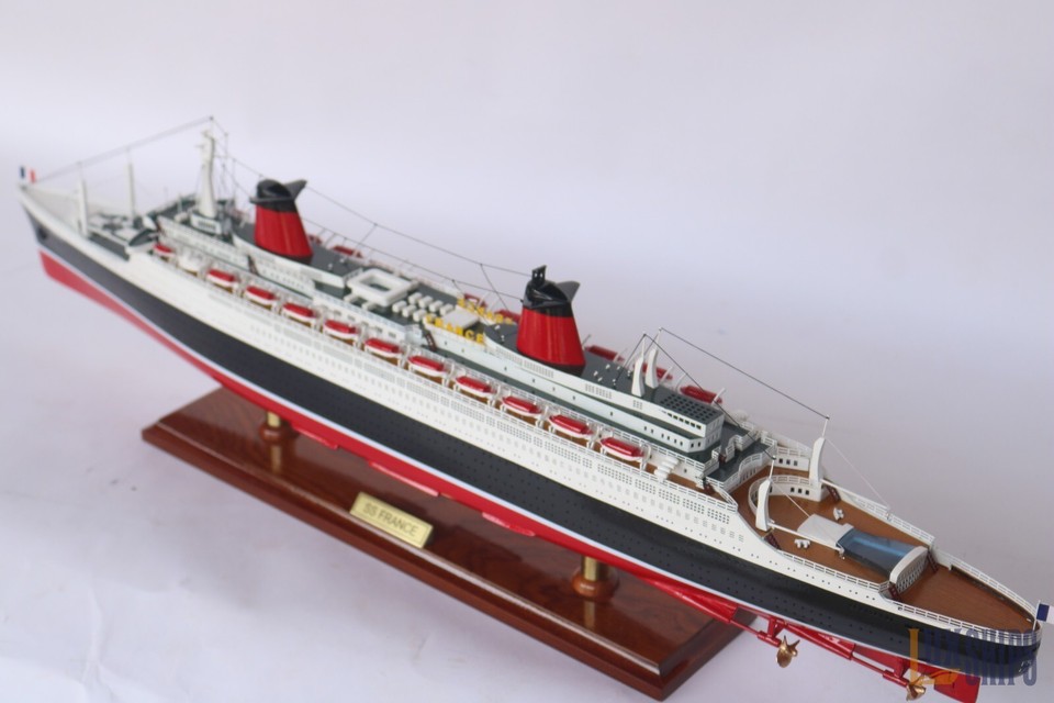 SS France Ship Model 83cm - SS France Model Cruise Ship | eBay