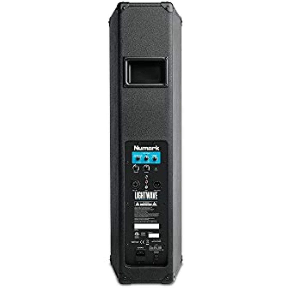 Numark Lightwave | 2-Way DJ Speaker with Beat Sync'd LED Lights (200W ...