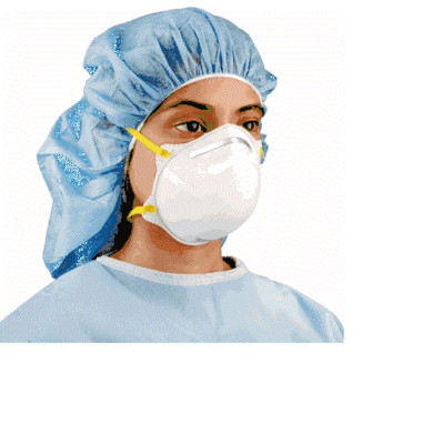 N95 Mask Anti-Fog Foam, Medium/Large White by Cardinal #N95A-ML, 20/box ...