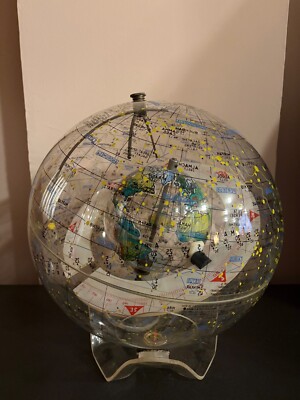 Vintage 1963 Robert Farquhar Transparent 14" Celestial Globe & Stand | eBay