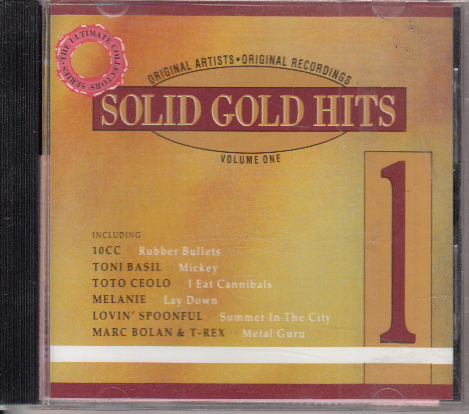 SOLID GOLD HITS CD 10CC TONI BASIL T-REX, 10CC, DANIELBPPNE, ZOMBIES ...
