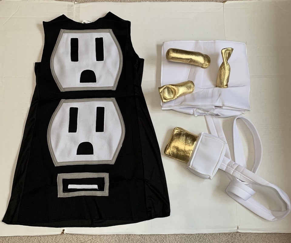 Plug and Socket Halloween Costume Adult, Couples Size Small | eBay