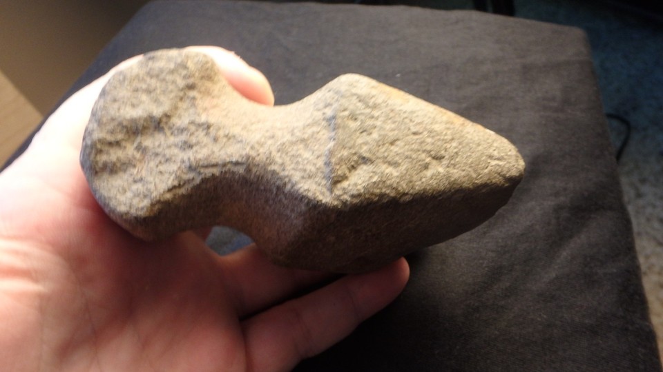 Native American Artifact grooved axe | eBay