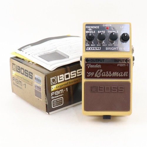Boss FBM-1 Fender 59 Bassman Guitar Effects Pedal Used | eBay