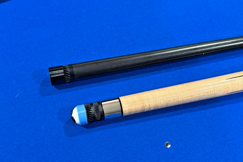 Custom Pool Cue Joint Protectors - 8/9/10 Ball - Radial Uniloc 3/8x10 5 ...