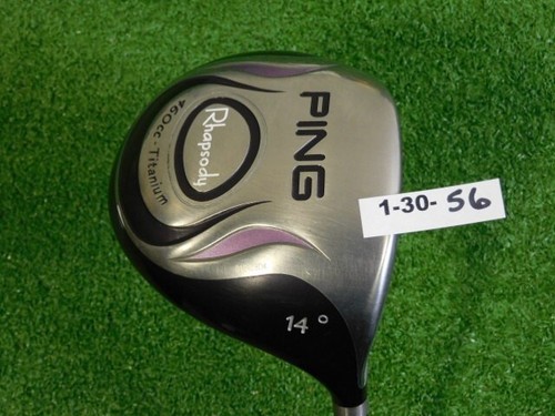 PING Rhapsody 14* Womens Driver ULT 129 Ultra Light Ladies Graphite 42. ...