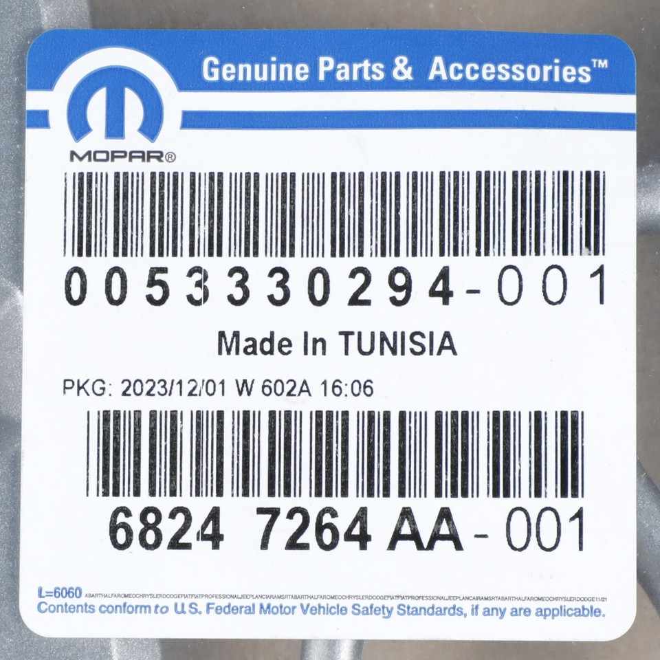 2015-2024 RAM 1500 GRILLE EMBLEM NAMEPLATE BADGE NEW GENUINE MOPAR ...