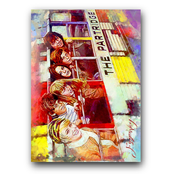 The Partridge Family #2 Art Card Limited 6/50 Edward Vela Signed ...