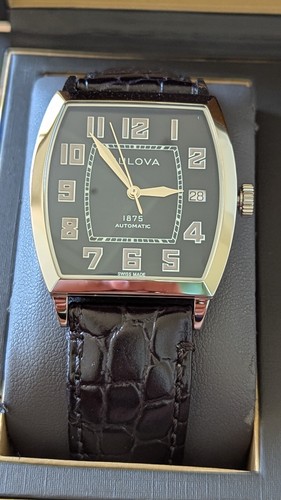 Bulova Joseph Banker Limited Edition Swiss Automatic Sapphire Men's ...