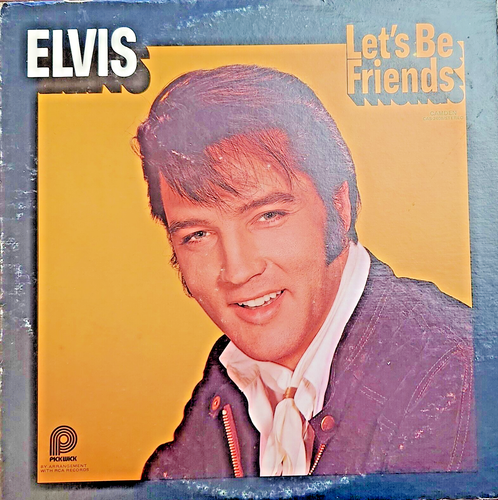 ELVIS - "Let's Be Friends" LP - PickWick / RCA CAS-2408 Stereo 1970 | eBay