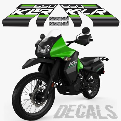 KAWASAKI KLR 650 2015/16 DECALS CAMO DESING / STICKERS | eBay