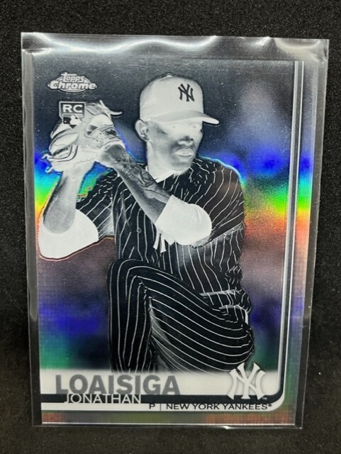 2019 Topps Chrome #168 Jonathan Loaisiga New York Yankees | eBay
