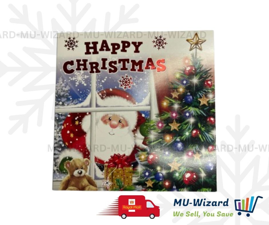 20 Luxury Christmas Card Pack Santa Designs Festive Greeting with ...